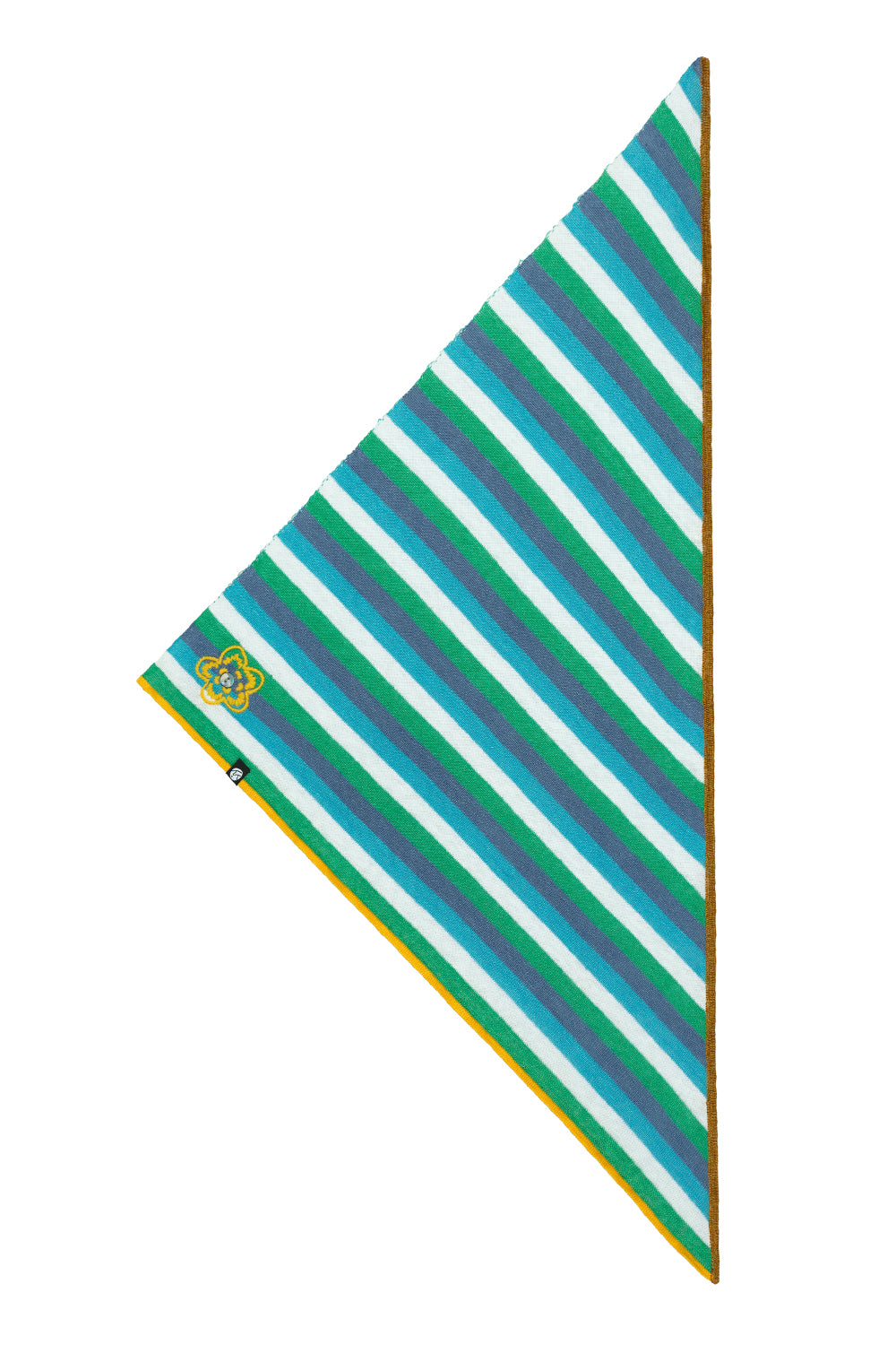 Linen Stripe Triangle