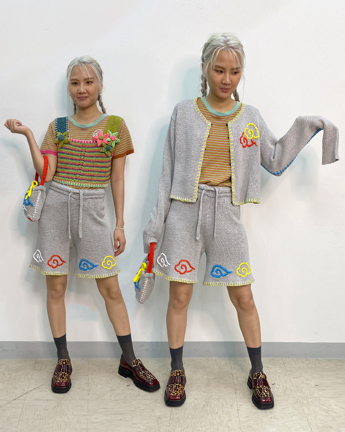 Raincloud Cardigan in Grey and in Black – YanYan